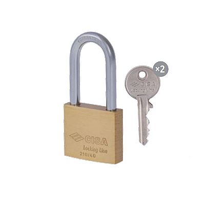 CISA - ΛΟΥΚΕΤΑ ΟΡΕΙΧΑΛΚΙΝΑ ΜΑΚΡΥΛΑΙΜΑ LOCKING LINE ΜΕ 2 ΚΛΕΙΔΙΑ (21011-30)