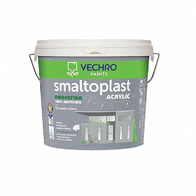 VECHRO - SMALTOPLAST ACRYLIC / 100% ΑΚΡΥΛΙΚΟ ΟΙΚΟΛΟΓΙΚΟ ΧΡΩΜΑ ...