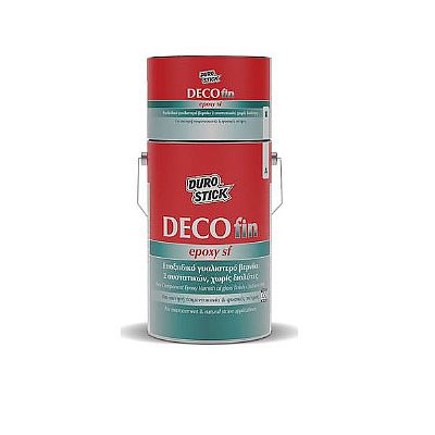 DUROSTICK DECOFIN EPOXY SF / ΕΠΟΞΕΙΔΙΚΟ ΓΥΑΛΙΣΤΕΡΟ ΒΕΡΝΙΚΙ 2 ΣΥΣΤΑΤΙΚΩΝ ...