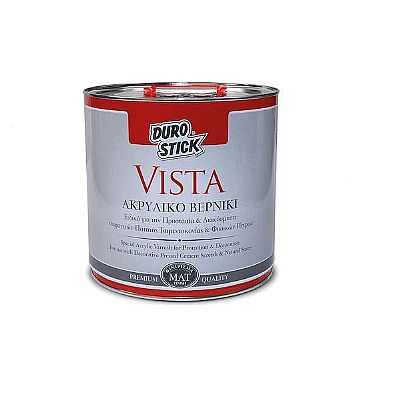 DUROSTICK VISTA ΒΕΡΝΙΚΙ ΜΑΤ ΔΙΑΛΥΤΟΥ ΓΙΑ ΠΑΤΗΤΗ ΤΣΙΜΕΝΤΟΚΟΝΙΑ & ΦΥΣΙΚΕΣ ...