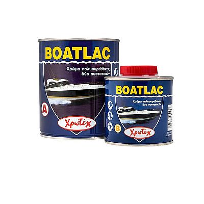 ΧΡΩΤΕΧ - BOATLAC ΧΡΩΜΑ ΠΟΛΥΟΥΡΕΘΑΝΗΣ 2 ΣΥΣΤΑΤΙΚΩΝ ΛΕΥΚΟ ΚΑΙ ΑΠΟΧΡΩΣΕΙΣ