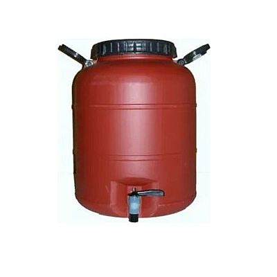 ΒΑΡΕΛΙ ΠΛΑΣΤΙΚΟ 30lt ΜΕ ΣΤΕΓΑΝΗ ΚΑΝΟΥΛΑ (SKU0054)