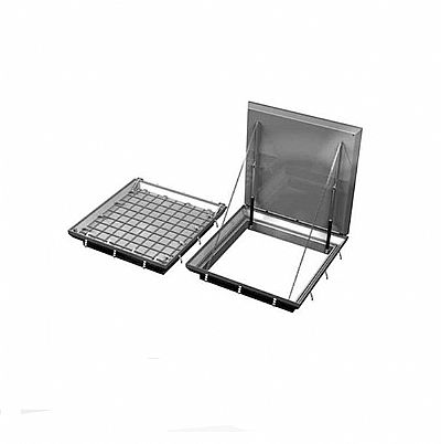 ΚΑΛΥΜΜΑΤΑ ΦΡΕΑΤΙΩΝ INOX ΜΕ ΑΜΟΡΤΙΣΕΡ GAS TIGHT 316L - B125 (INKLIF60x60-GT)
