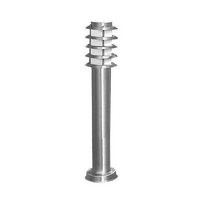 ADELEQ - ΦΩΤΙΣΤΙΚΟ ΚΗΠΟΥ ΚΟΛΩΝΑΚΙ INOX 45cm ΜΕ ΣΚΙΑΣΤΡΟ Ε27 (4-926)
