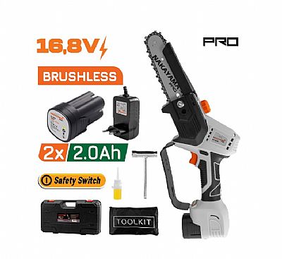 NAKAYAMA - EC1510 ΚΛΑΔΕΥΤΙΚΟ ΑΛΥΣΟΠΡΙΟΝΟ ΜΠΑΤΑΡΙΑΣ 16.8V BRUSHLESS Li ...