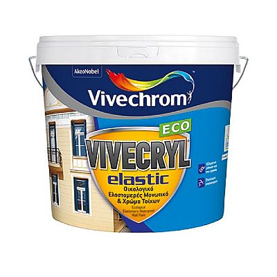 VIVECHROM - VIVECRYL ELASTIC ECO / ΛΕΥΚΟ ΕΛΑΣΤΟΜΕΡΕΣ ΜΟΝΩΤΙΚΟ & ΧΡΩΜΑ ...